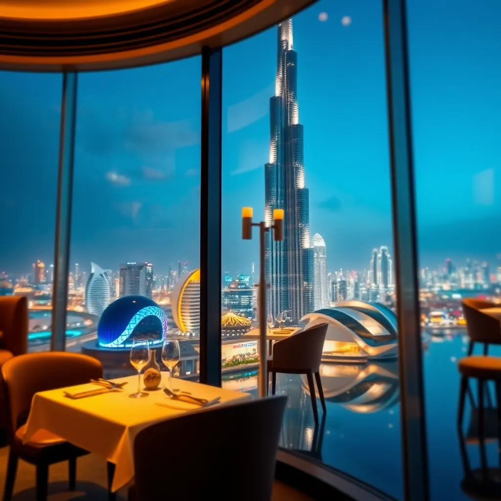 Dining with a View: Dubai Mall Restaurants by Burj Khalifa