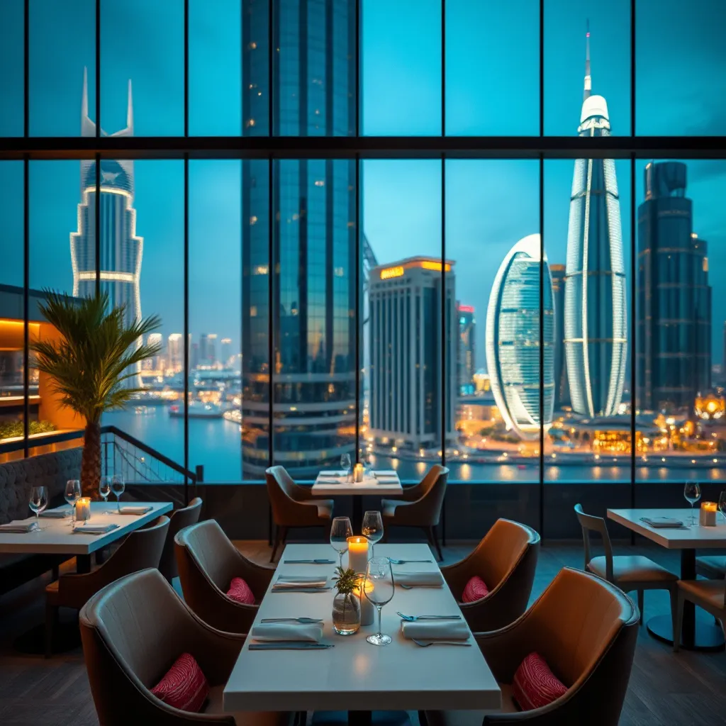 Dining with a View: Top Restaurants in Downtown Dubai