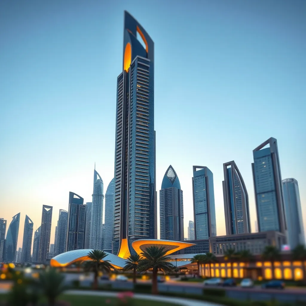 Discovering the Desert Sun Tower: Dubai's Architectural Gem